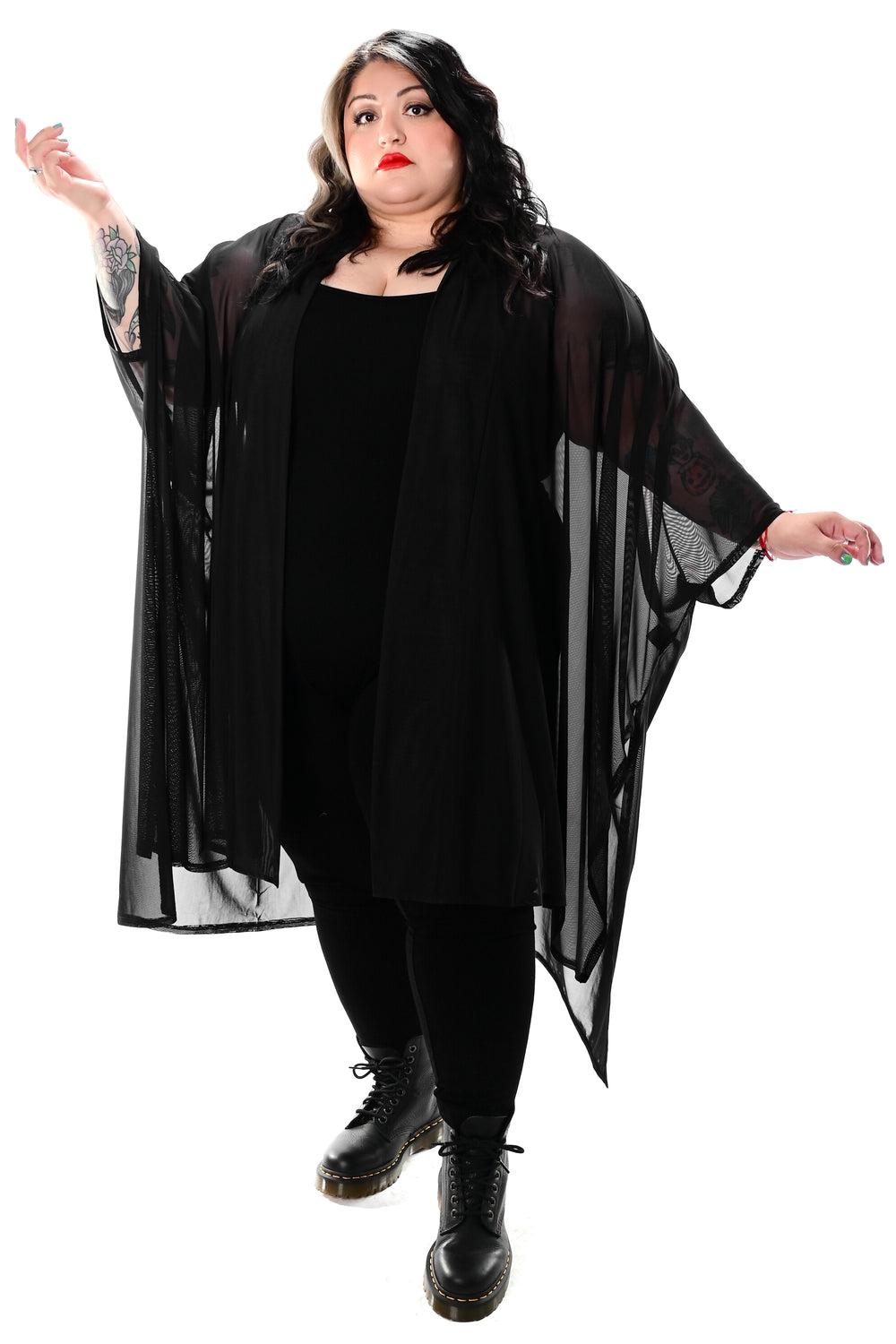 Lilith Mesh Oversized Cloak – FOXBLOOD