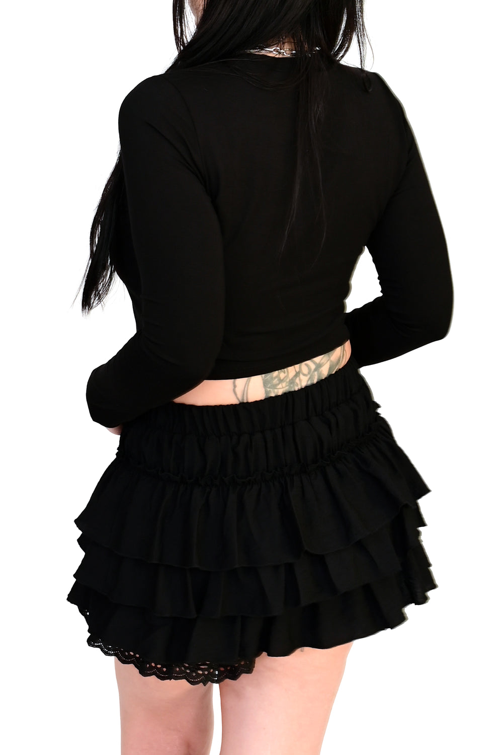 Black Ruffle Bloomers – FOXBLOOD