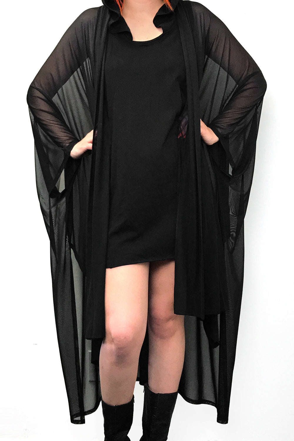 Lilith Mesh Oversized Cloak – FOXBLOOD