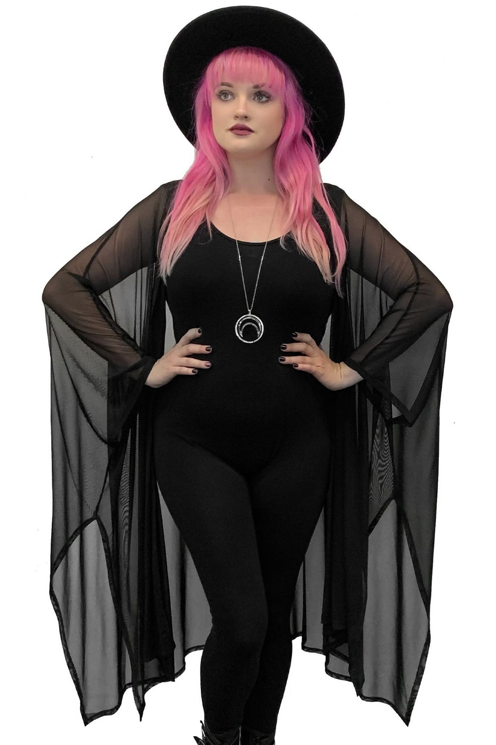 Lilith Mesh Oversized Cloak – FOXBLOOD